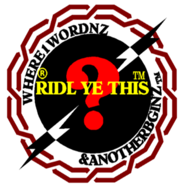 RIDL BY RIDL Word Game Design & Development Company - BLACK SAN DIEGO